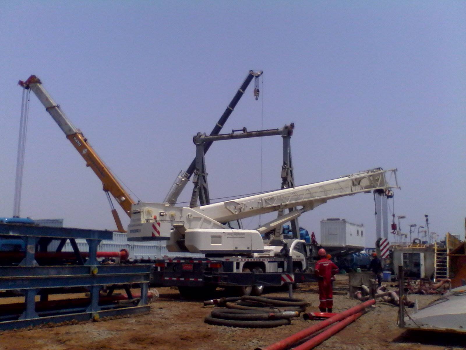 Onshore Drilling Rig Mobilization, Rig Up/Down Activities - KYAW SU THWAY