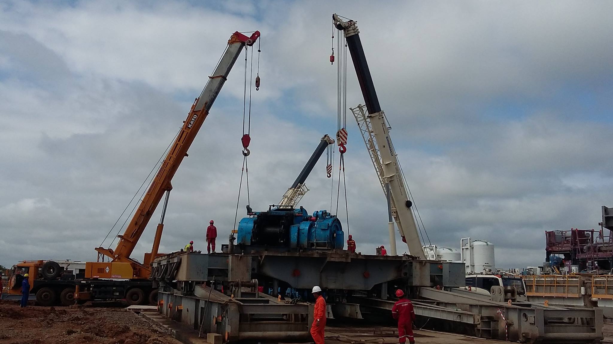 Onshore Drilling Rig Mobilization, Rig Up/Down Activities - KYAW SU THWAY