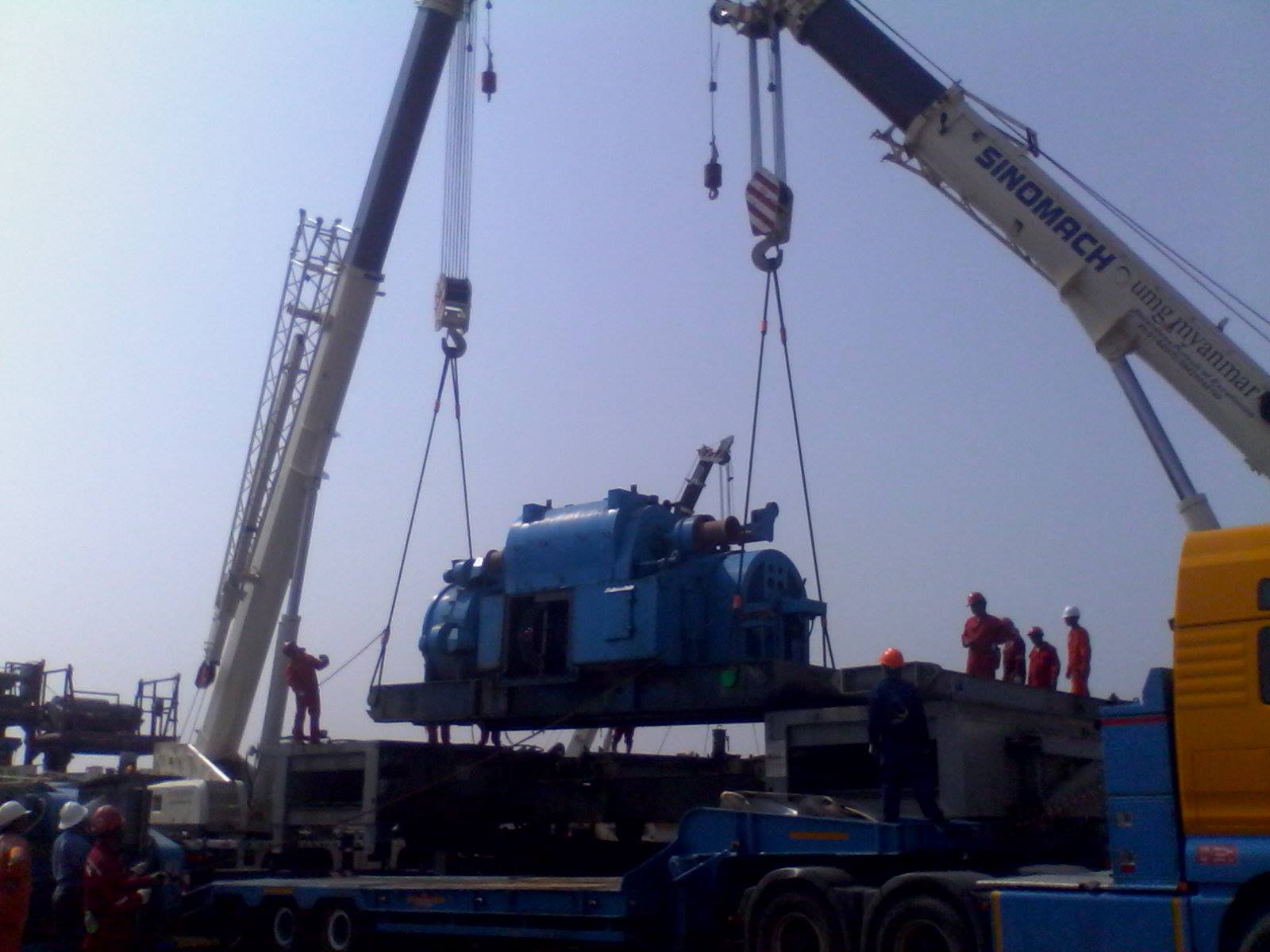 Onshore Drilling Rig Mobilization, Rig Up/Down Activities - KYAW SU THWAY