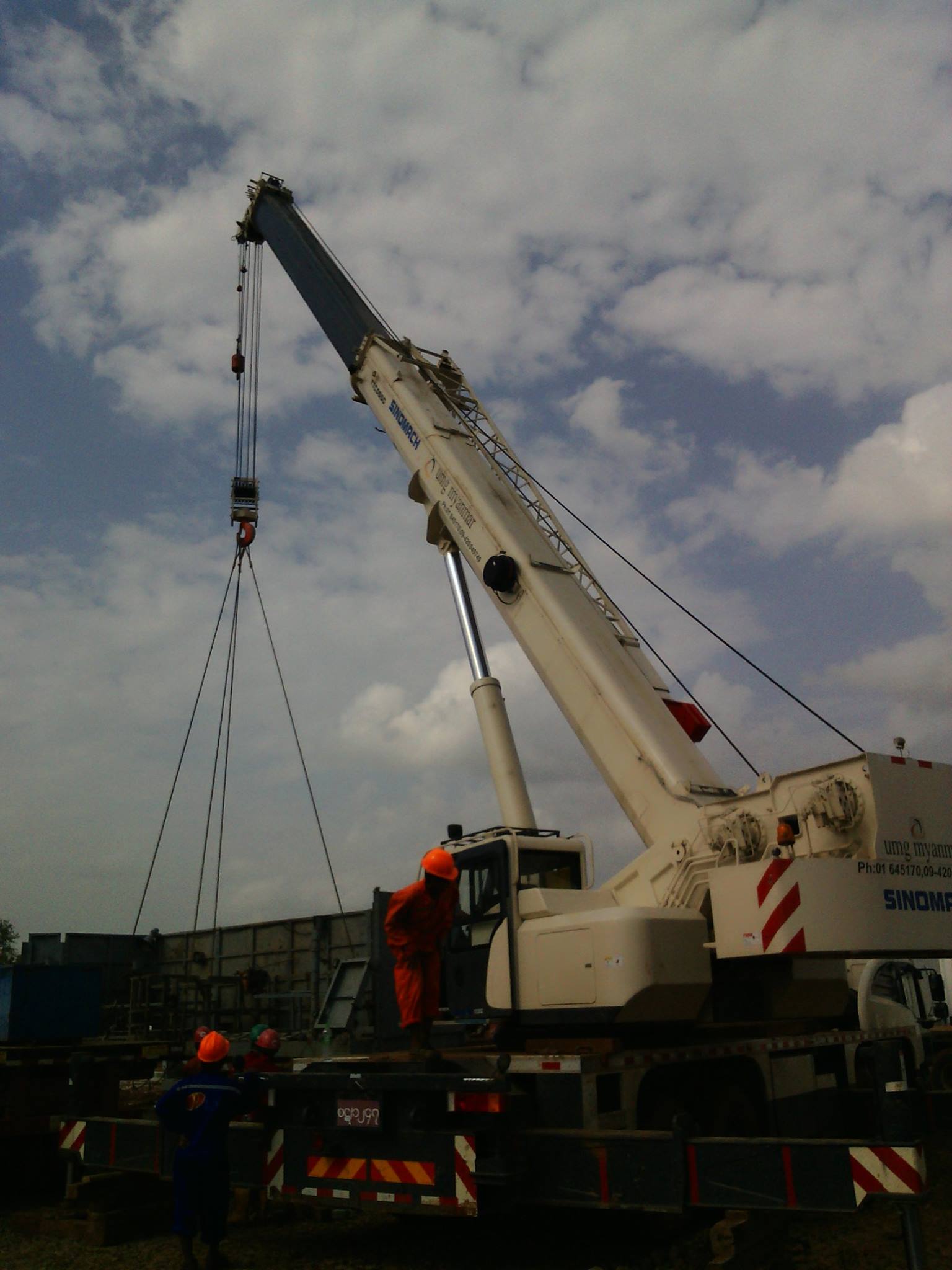 Onshore Drilling Rig Mobilization, Rig Up/Down Activities - KYAW SU THWAY