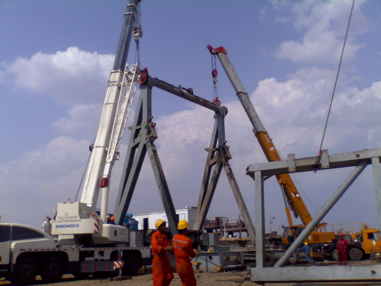 Onshore Drilling Rig Mobilization, Rig Up/Down Activities - KYAW SU THWAY