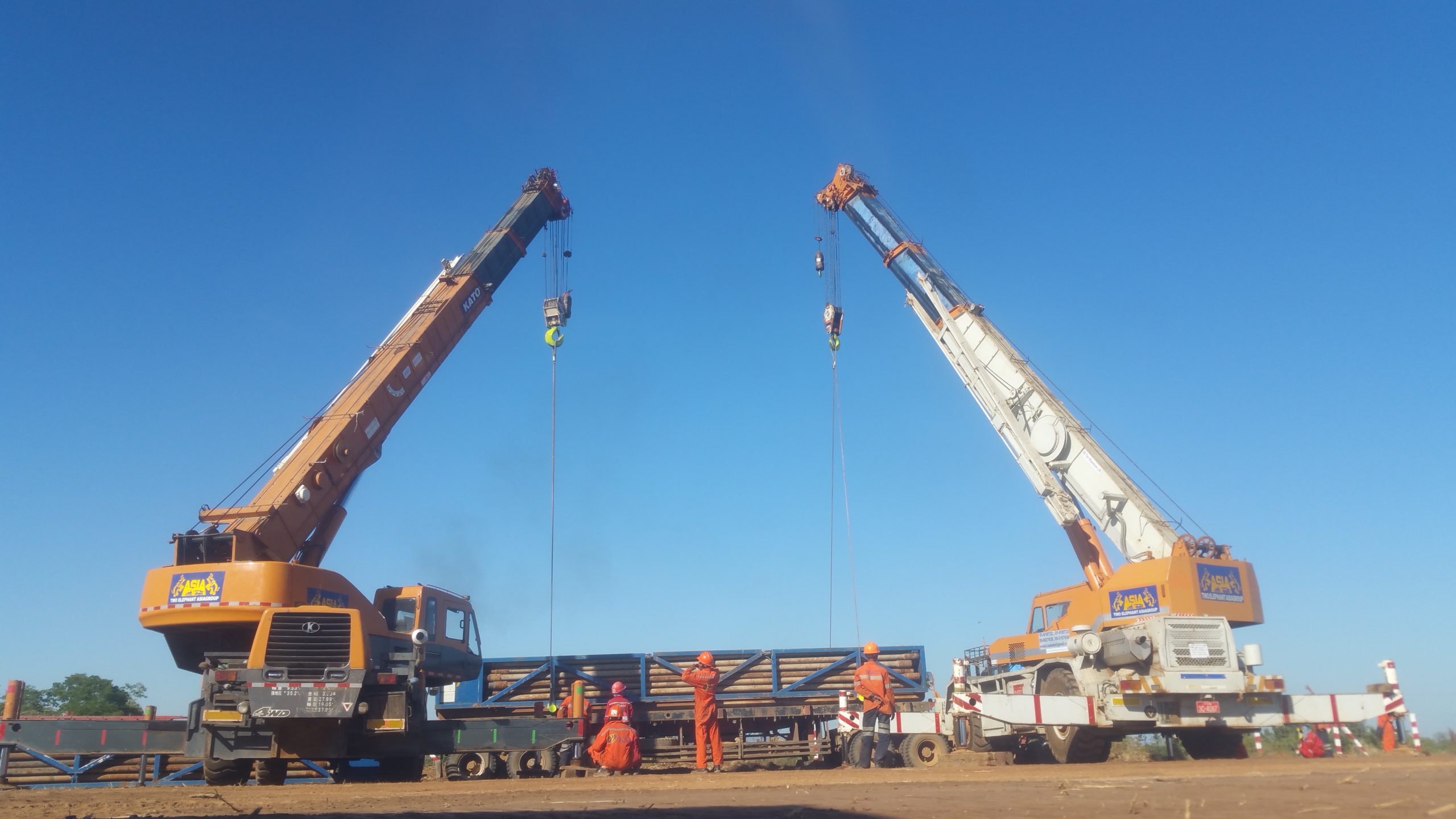 Onshore Drilling Rig Mobilization, Rig Up/Down Activities - KYAW SU THWAY