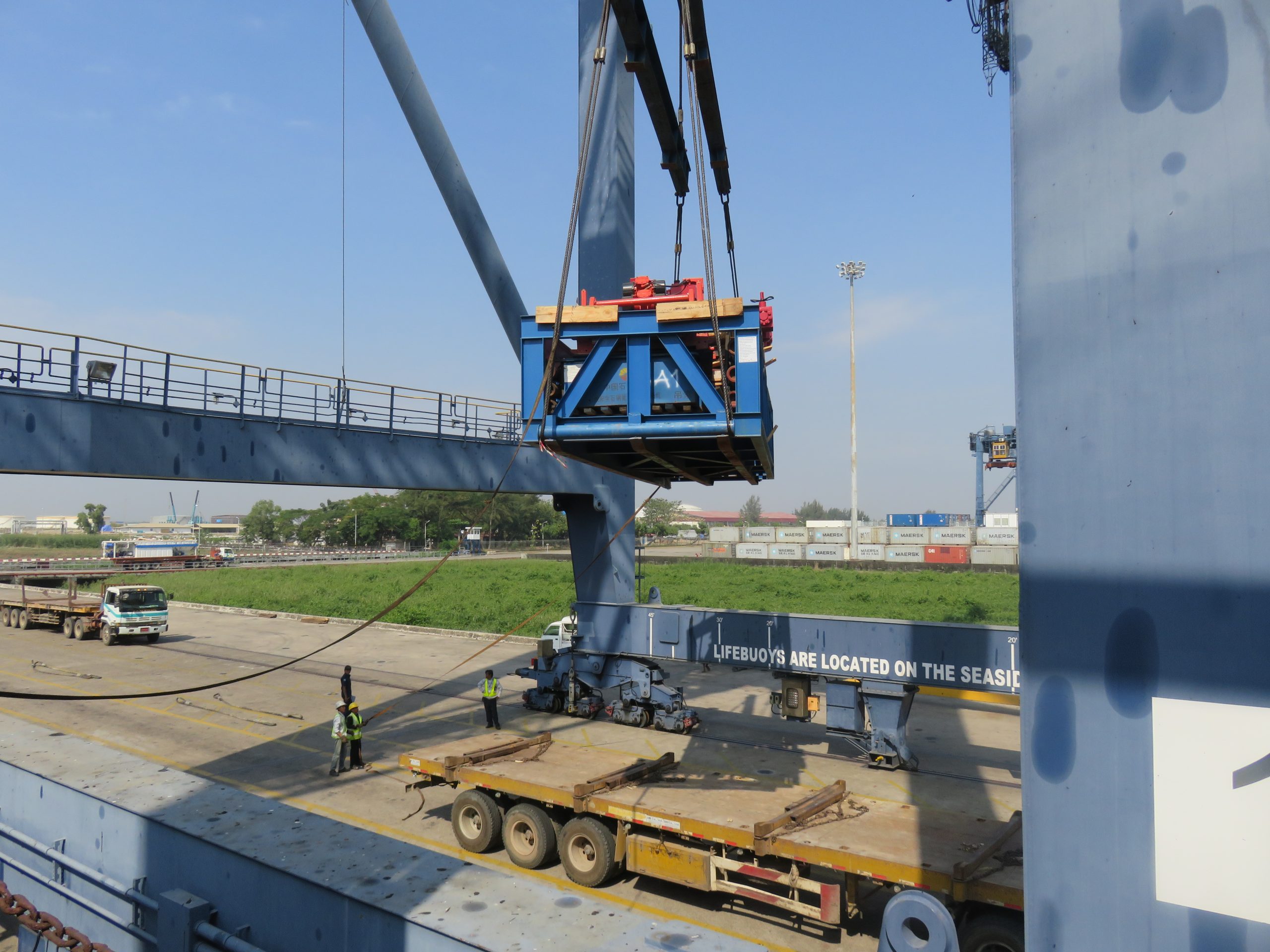 Onshore Drilling Rig Mobilization, Rig Up/Down Activities - KYAW SU THWAY